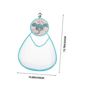 TOYANDONA 2pcs Toy Storage Bag Bath Tub Toys Mesh Toys Storage Organizer Bath Mesh Bag Bath Organizer Hanging Mesh Pockets Kids Storage Organizer for Toys Container Cartoon Net Baby