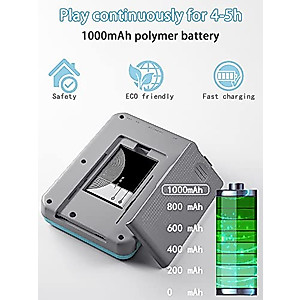 Fadist Handheld Game Console, Retro Mini Game Console with 500 Classic Games, 3.0 inch Screen, Rechargeable Battery, Portable Game Console, Support TV, Ideal Gift for Kids, Friend, Lover