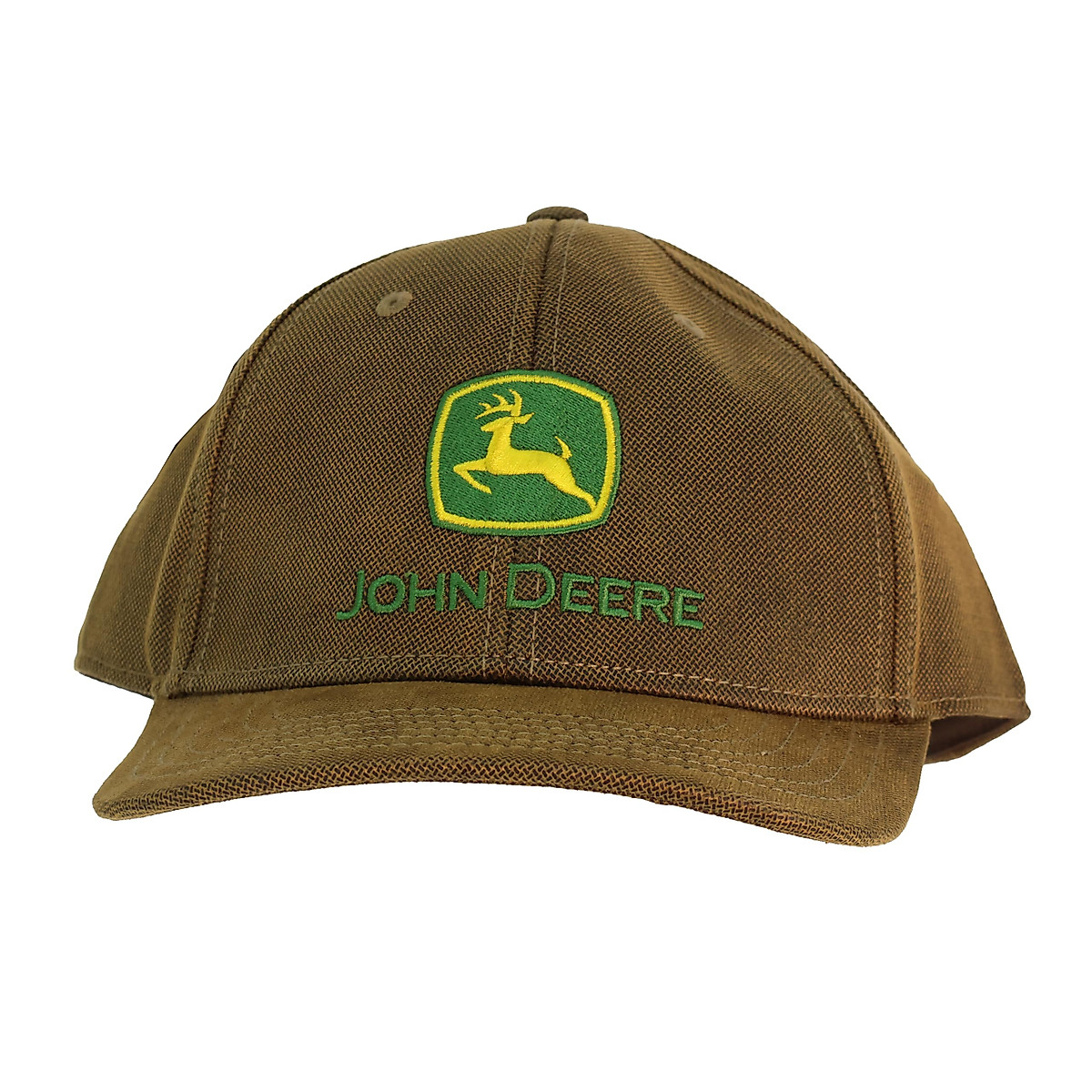 John Deere Heather Oil Skin Cotton-Brown-One Size