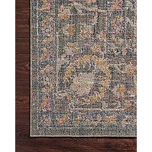 Loloi Chris Loves Julia x Rosemarie Stone/Multi 9'-0" x 12'-0" Area Rug
