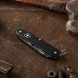Victorinox Swiss Army Pioneer Knife, Black, 91mm