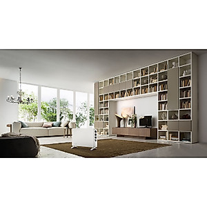 De'Longhi Slim Style Convection Panel Heater, Full Room, Quiet 1500W, portable electric heater,Freestanding/easily Wall mounted, quick heat distribution, Thermostat, Timer, HSX3315FTS