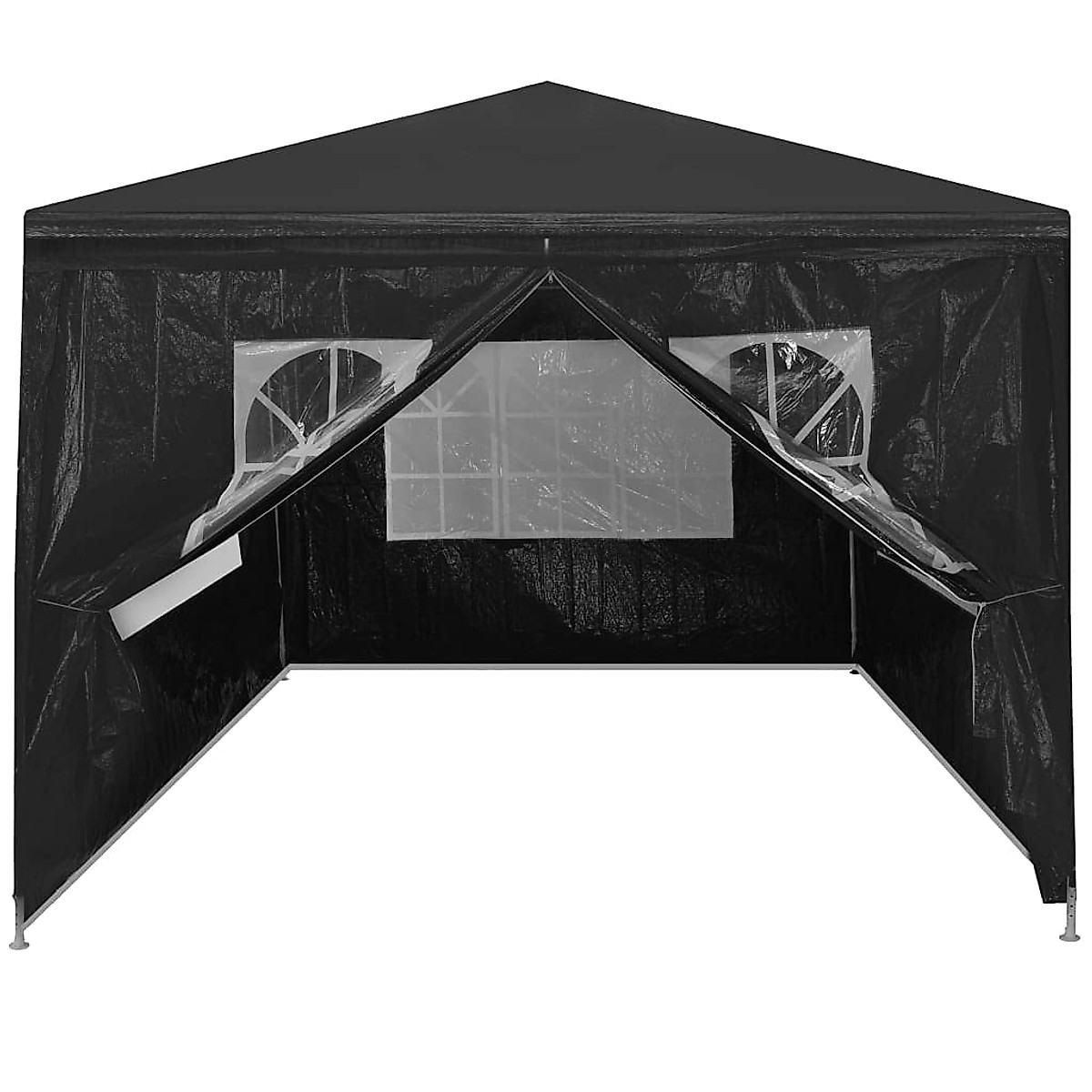 Party Tent,Outdoor Gazebo, Hardtop Gazebo,Backyard Gazebo,Patio Gazebo,Grill Gazebo,UV and Water Resistant,for Barbeque, Patio, Deck,Garden Party,Lawns,9'10"x13'1" Anthracite