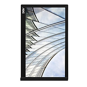 AOC I1601C 15.6" 16:9 Full HD IPS Monitor, Black USB-C