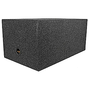 Rockville RDV12 Dual 12" Vented Subwoofer Enclosure Box 1.55 CU FT 3/4" MDF
