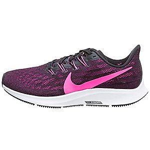 Nike Air Zoom Pegasus 36 Women's Running Shoe Black/Pink Blast-True Berry-White Size 7.5