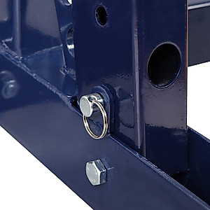 BIG RED AT26801UR Torin Steel Rotating Engine Stand with 360 Degree Rotating Head and Folding Frame, 3/4 Ton (1,500 lb), Blue