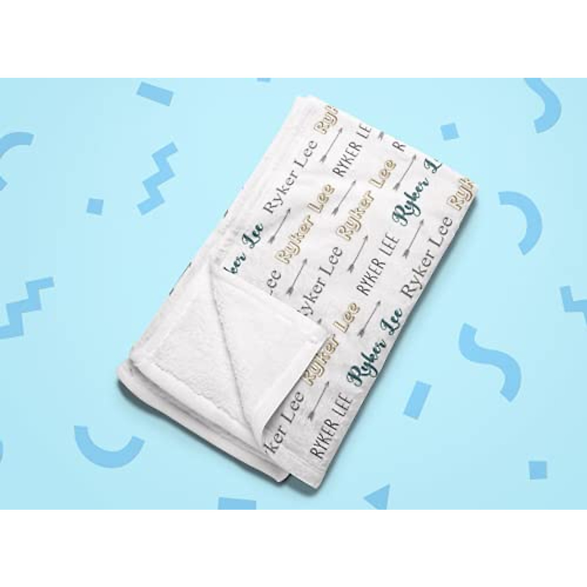 Kids and Adults, Great Gift for Birthday, Custom Blanket with Baby's Name, Customized Name Blanket as Birthday Gifts for Baby, Christmas, Newborn Baby, Gigi, Personalized Name Blankets for Son