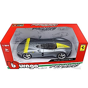 Bburago 1:24 R&P Ferrari Monza SP-1 - Grey