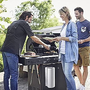 KEGII Magnetic Paper Towel Holder - Paper Towel Roll Holder with Strong Magnetic Backing for Refrigerator, Grill, BBQ, Toolbox, Workshop, Garage, Silver Stainless Steel