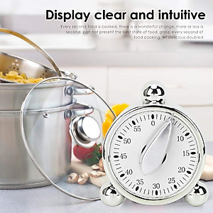 Mechanical Timer Cooking Reminder Precise Alarm Clocks for Kitchen Hairdressing and Beauty Salon