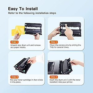 E-Z Ink Pro dr730 dr-730 Comaptible Drum Unit Replacement for Brother DR730 DR 730 to use with HL-L2350DW HL-L2395DW HL-L2390DW HL-L2370DWXL MFC-L2750DW MFC-L2710DW DCP-L2550DW Printer (2 Drum)