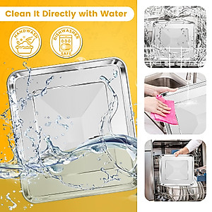 Air Fryer Liner Silicone, 8 Inch Square Reusable Heat Resistant Food Grade Silicone Air fryer Pots Inserts Baskets Bowl Accessories for COSORI Instant Vortex 4 to 10 QT Air Fryer Oven Microwave