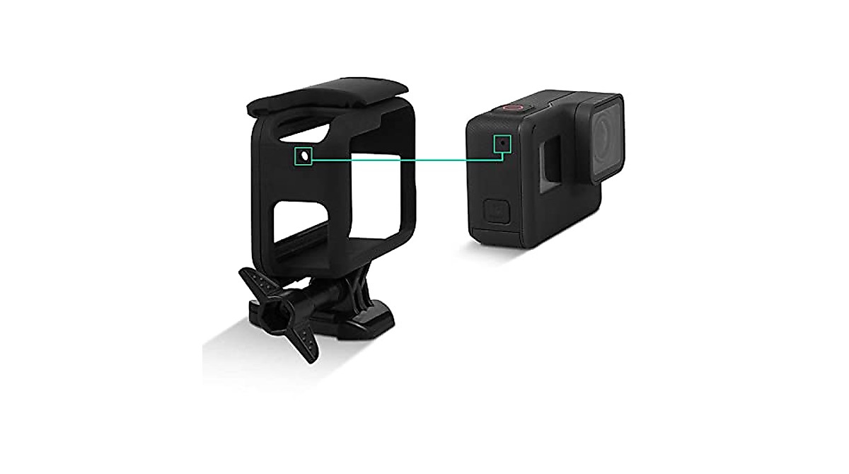 Kourpar Protective Frame Case for GoPro Hero 7/6/5 Black