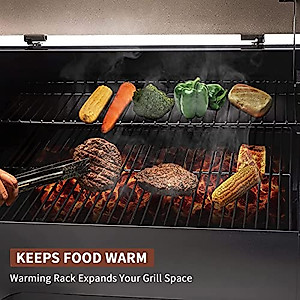 QuliMetal BAC351 Grill Rack for All Traeger Lil' Tex and Pro 22 Series Grills, Traeger Eastwood 22, Traeger Century 22 Series Warming Rack Replacement Part