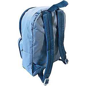 Frozen 15 Inch Kids Backpack With Removable Lunch Box (Blue)