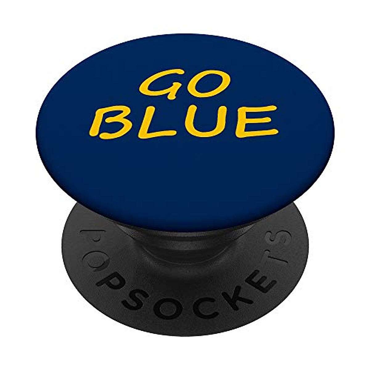Michigan Go Blue PopSockets PopGrip: Swappable Grip for Phones & Tablets