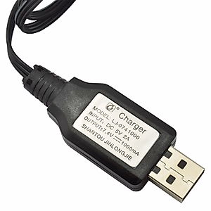 TAODAN 7.4V Lipo Battery USB Balance Charger Cable Wire Line XH-3P for Quadcopter FPV RC Drone Parts