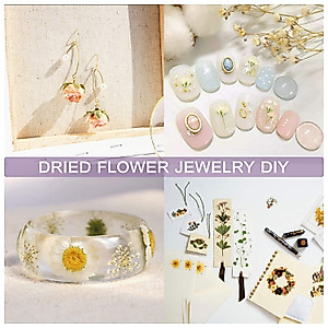 9 Bags Dried Flowers,100% Natural Dried Flowers Herbs Kit for Soap Making, DIY Candle Making,Bath - Include Rose Petals,Lavender,Don't Forget Me,Lilium,Jasmine,Rosebudsand More