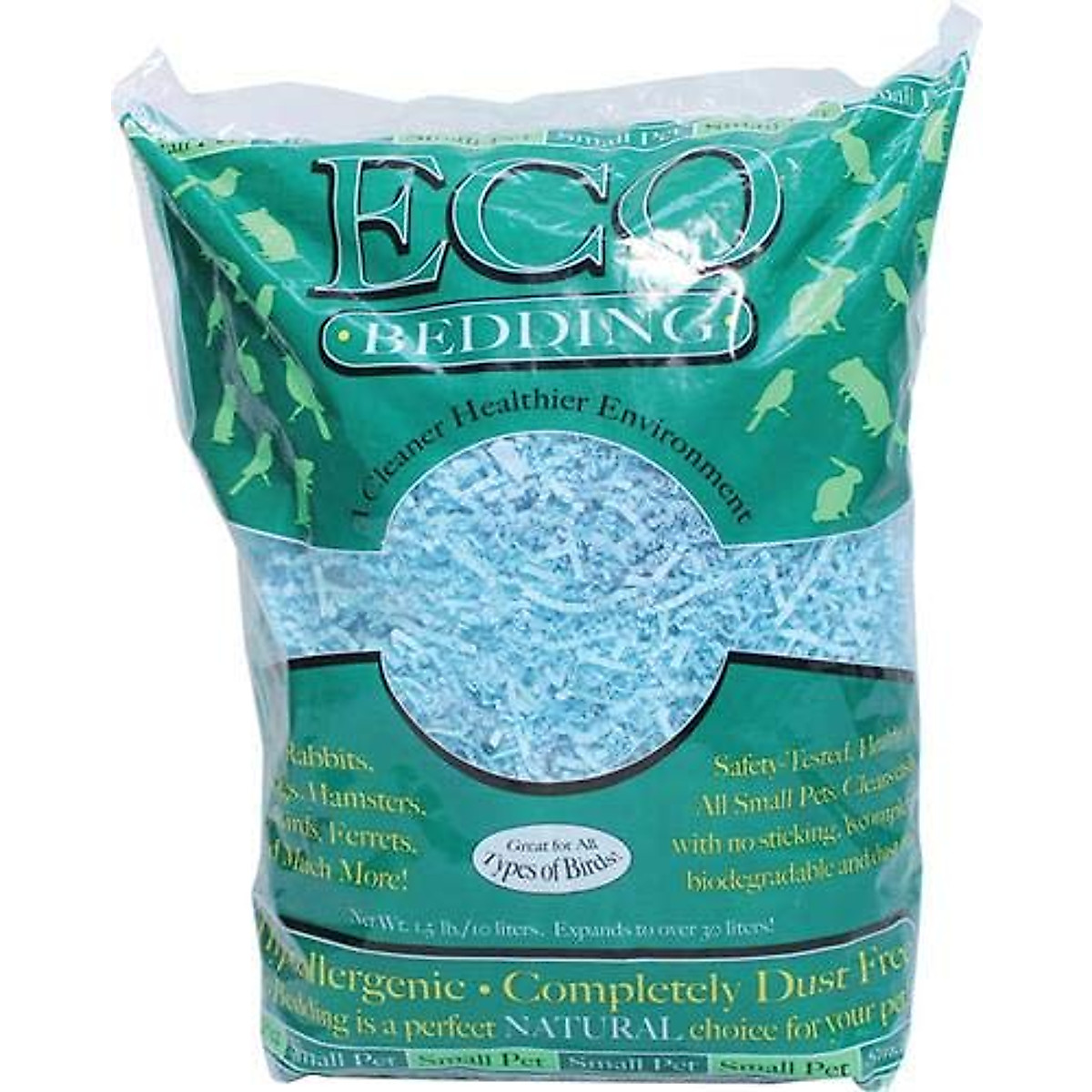 FiberCore Eco Bedding for Small Pet, 1.5 lb, Blue