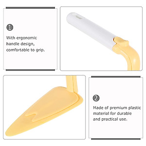 Hemoton Pie Server Cake Cutter Dessert Slicer Spatula Pizza Shovel Dough Pastry Scraper for Pizza Food Tart Cheese Home Restaurant