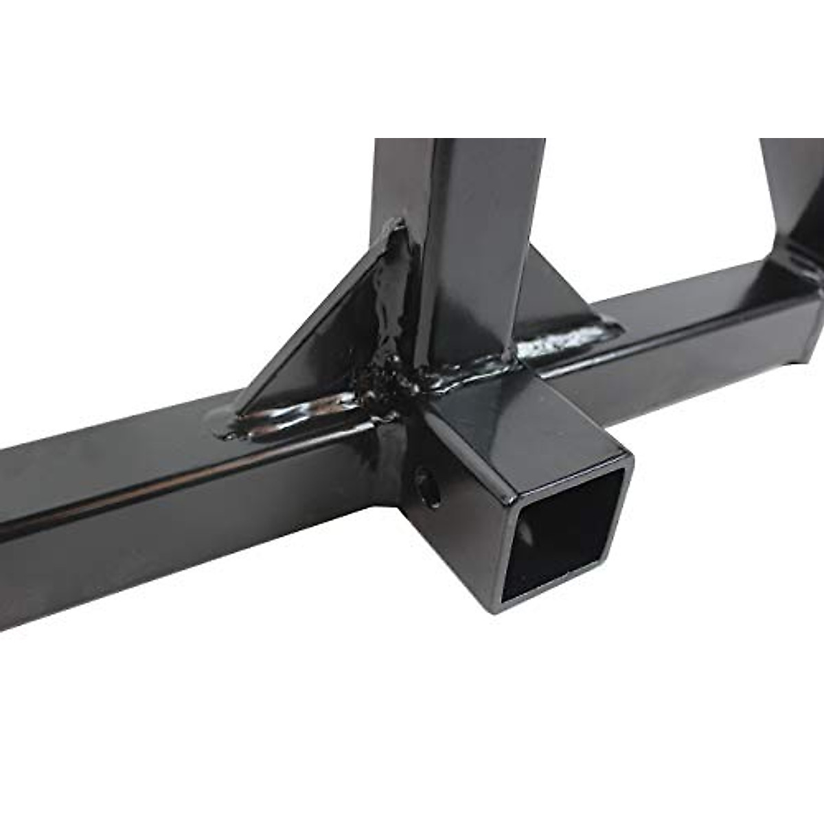 Standard 3-Point Hitch Adapter for Trailers & Farm Equipment with Category 1 Pins & 2" Hitch Receiver