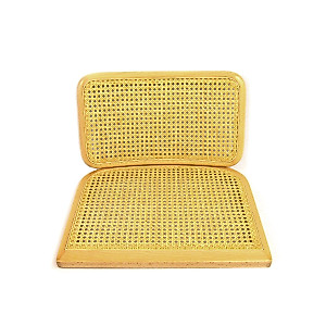 Marcel Breuer Cesca Chair Replacement Cane Seat & Back in Natural (Made in Italy; NO Holes)