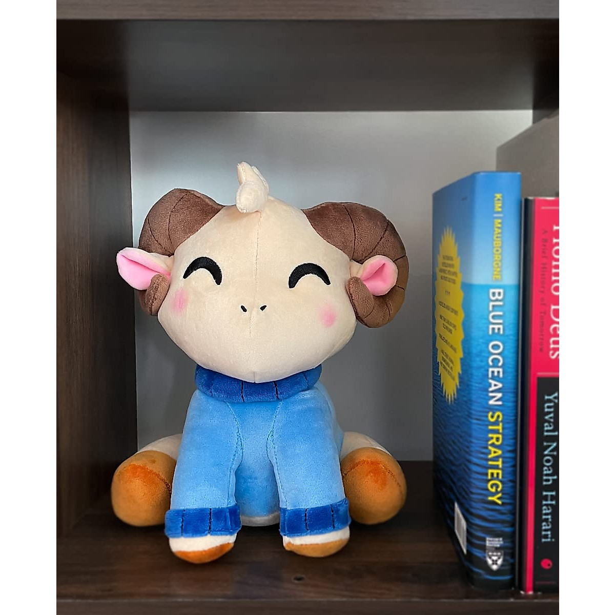 Youtooz Jschlatt Ram Plushie 9" Inch, Jschlatt Soft Rammie Plush Collectible by Youtooz Plush Youtubers Creator Collection