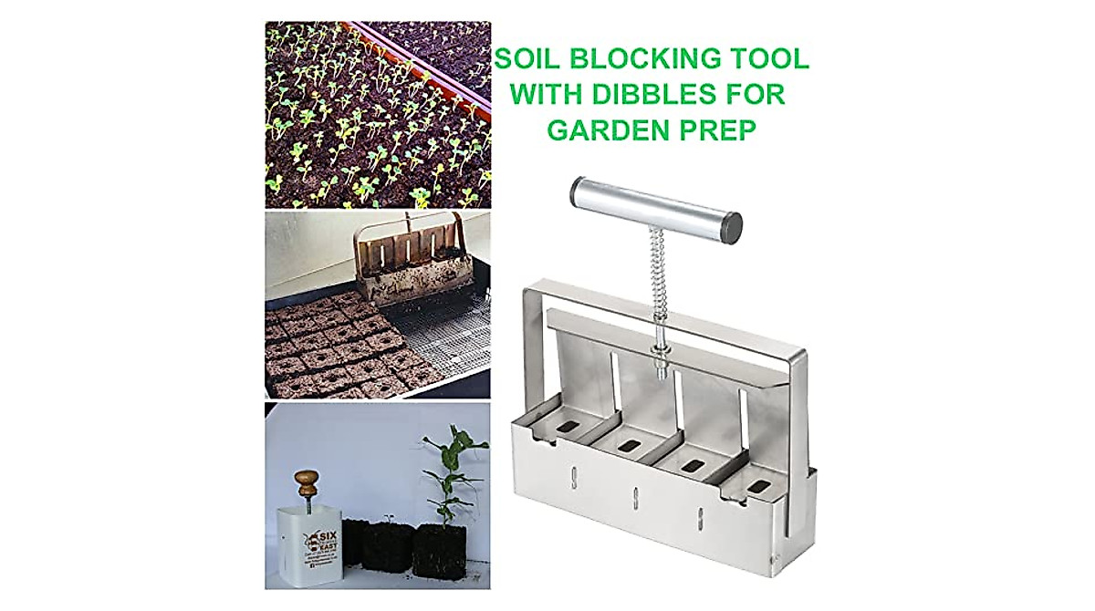 Micro Soil Block Maker for Efficient Seed Starting