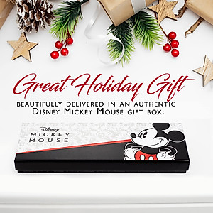 Disney Mickey and Minnie Mouse Mini Trinket Dish Set - Mini Ceramic Trinket Tray, 3-Piece Gift Set - Jewelry Dish Ring Holder