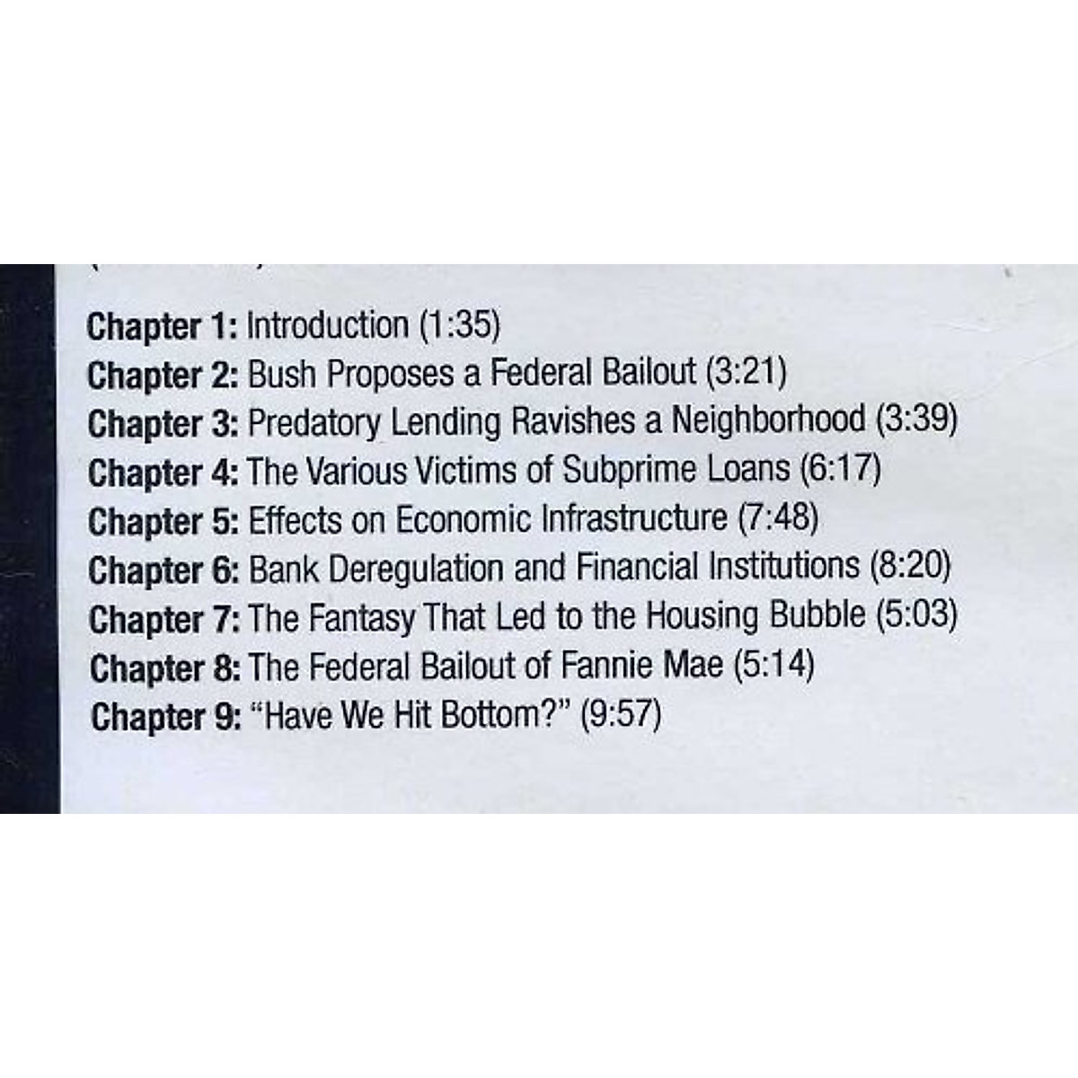 Bill Moyers Journal: Mortgage Mess / Subprime Loans / Fannie Mae