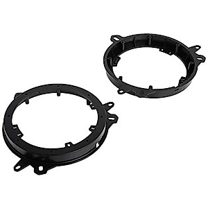 Metra 82-8148 6" to 6-3/4" Speaker Adapter for Select Toyota/Lexus/Scion 1998-Up Vehicles, Black