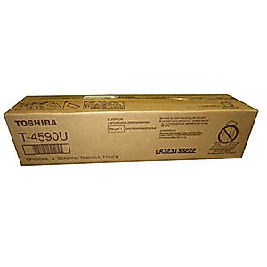 Toshiba T-4590U e-Studio 206 256 306 356 456 506 Toner Cartridge (Black) in Retail Packaging
