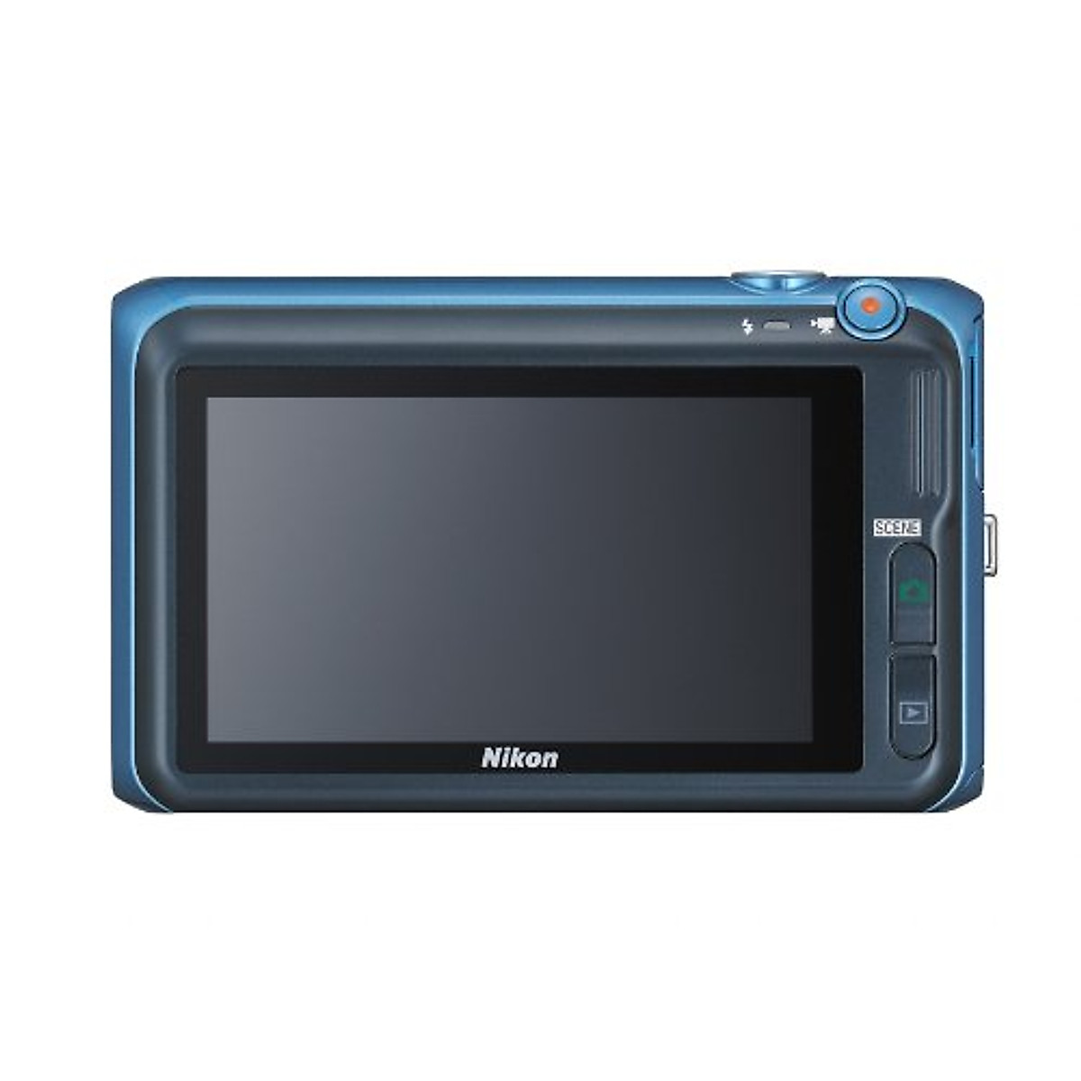 Nikon COOLPIX S6400 16 MP Digital Camera with 12x Optical Zoom and 3-inch LCD (Blue)