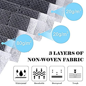 SlowlyTalk Clothes Storage Bag Organizer, Large Capacity Foldable Clothing Storage Bins with Clear Window, Sturdy Zipper and Reinforced Handle for Organizing Comforters, Blankets Closet Bedding Pillows, 90L, Grey (3 Pack)