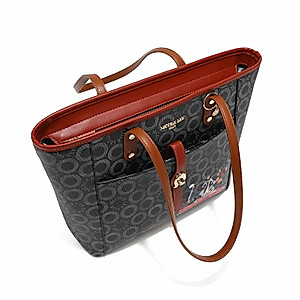 Nicole Lee Small World Shopper (SMALL WORLD (BLACK))