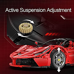 JOMIOD CADA C61505 Technic Sports Car Building Kit, 4739 Pieces Supercar Model Building Blocks, Race Car Technique Car Collectable Model, MOC Racing Car Kit