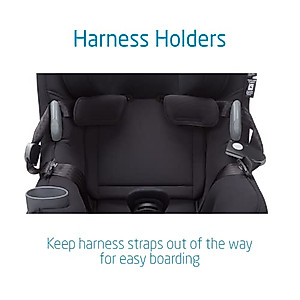 Maxi-Cosi Pria Sport Max Convertible Car Seat, Extended Weight Range Keeps Children Safely harnessed Longer: 5-40 pounds Rear Facing and 22-65 pounds Forward-Facing, Night Black