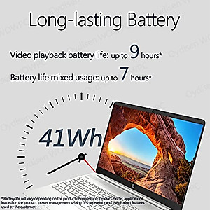 HP 15.6 inch Laptop, Intel Core i5-1135G7 Processor, 15.6" FHD Anti-Glare LED Display, HDMI, Wi-Fi and Bluetooth, Lightweight Design, Fast Charge, Windows 11 Home (16GB RAM | 1TB SSD)