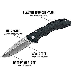 Buck Knives 284 Bantam One-Hand Opening Folding Knife