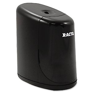 X-ACTO 1730 Vortex Office Electric Pencil Sharpener, Black