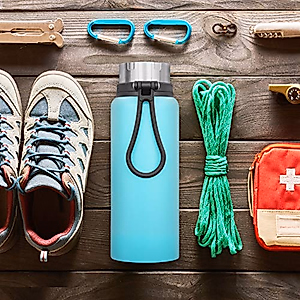 OGGI Terrain Insulated Stainless Steel Water Bottle - Large 32-Ounce Capacity, Also Suitable for Coffee & Hot Drinks, Midnight Blue