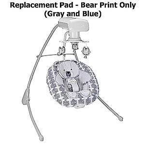 Replacement Part for Fisher-Price Snugabear Hug Cradle 'n Swing - FLG84 ~ Replacement Seat Pad