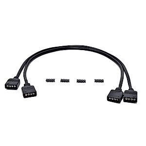 MICRO CONNECTORS RGB Extension 50 cm Cable/ 2-Pack (F04-RGB0150-2P)