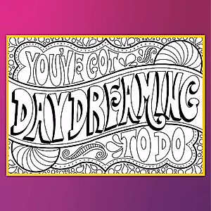 Coloring Broadway - Charlie and The Chocolate Factory Inspired Coloring Pages (Set of 4) “Pure Imagination” Collection, Broadway Musical Merchandise, Ideal Gift for a Broadway Theater Lover