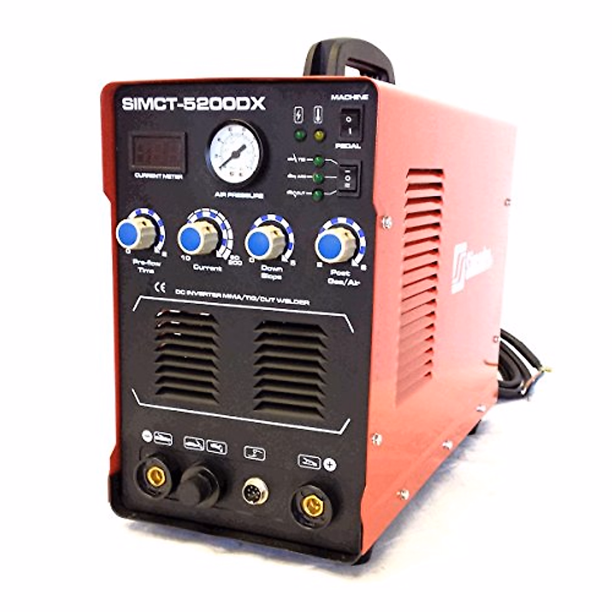 Simadre 5200dx 110v/220v 50a Plasma Cutter 200a Tig Arc Mma Welder