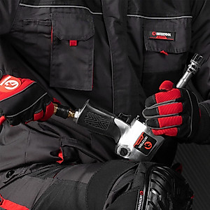 INTERTOOL Air Impact Wrench, 1/2-Inch Square Drive, 3” Extended Anvil, Truck & Car Tires, Auto & Construction Repair PT08-1103