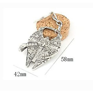 Qaoquda Star Wars Key chain Bottle Opener - Detailed Heavy Die Cast Construction