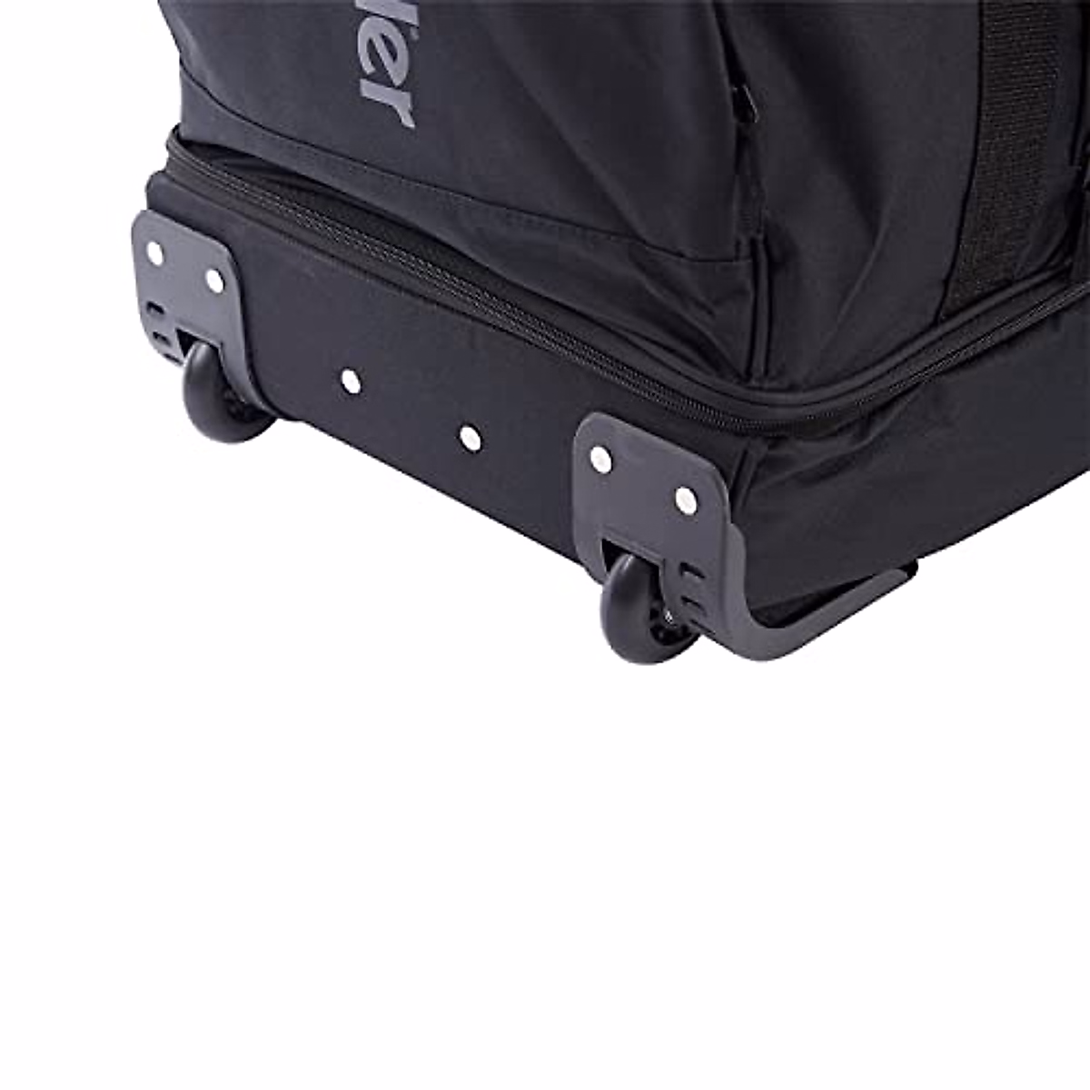 Wrangler Dobson Collection Featuring Backpacks for Travel and Leisure, Black, 29" Rolling Duffel