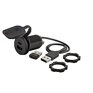 Scosche Compatible with CarPlay or Android Auto Passthrough PowerVolt 27W Dash Port USB Type-C Car Charger with Power Delivery 3.0 CPPDRLK-SP